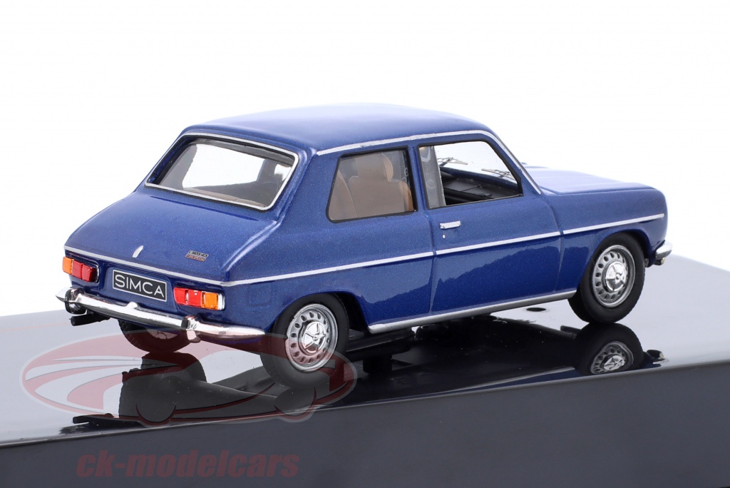 Ixo 1:43 Simca 1100 Special Bouwjaar 1971 blauw metalen CLC495N.22 ...