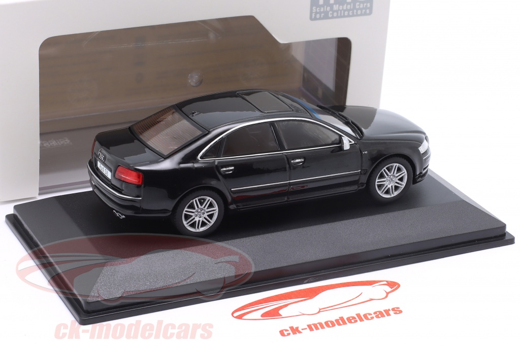 Solido 1:43 Audi S8 (D3) Byggeår 2010 sort S4313301 model bil S4313301 421437690 3663506013430