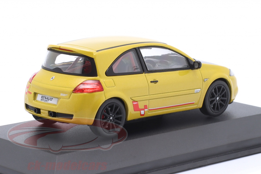 Solido 1:43 Renault Megane RS R26-R (MK2) year 2008 yellow / black ...