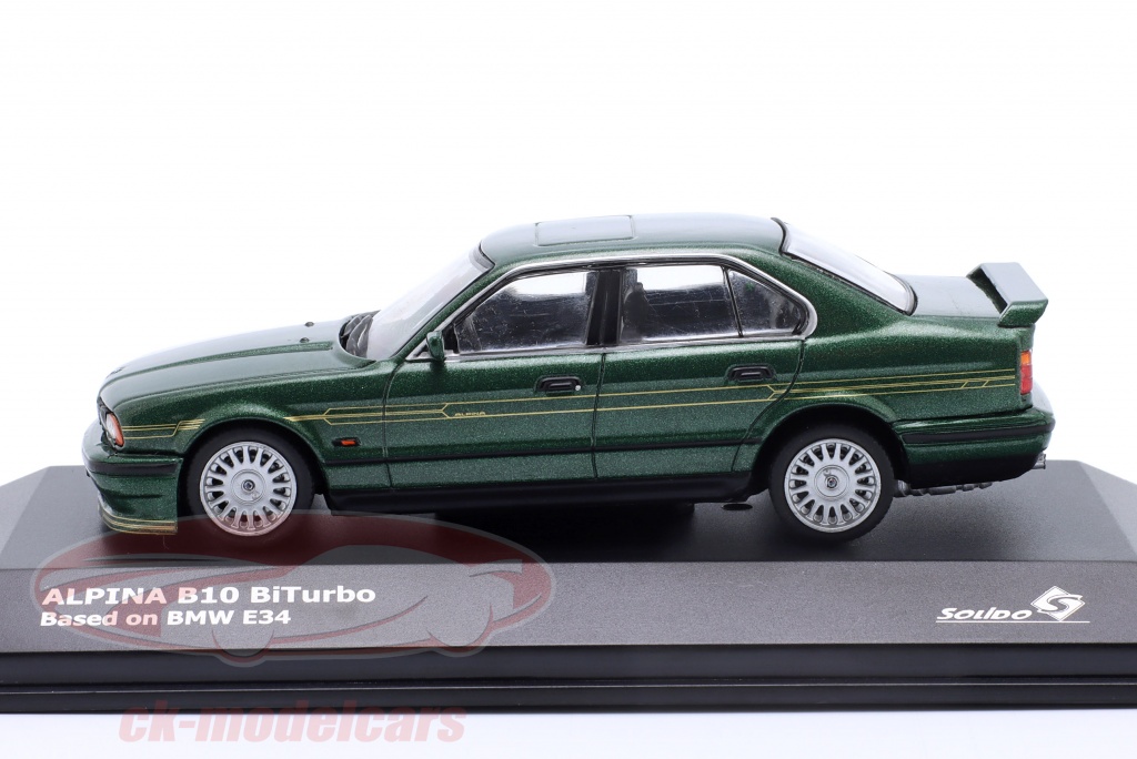 Solido 1:43 BMW Alpina B10 (E34) BiTurbo grün S4310403 Modellauto S4310403 421437720 3663506014734