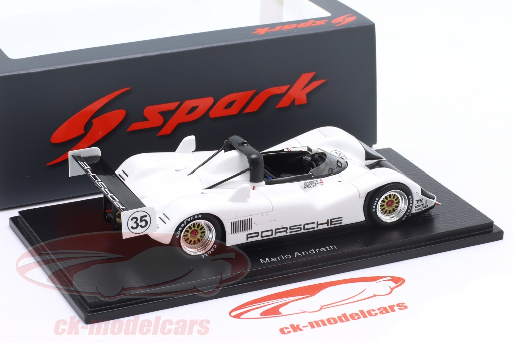 Spark 1:43 Porsche WSC-95 #35 Daytona 1995 Mario Andretti 体験版 S9986 モデル ...