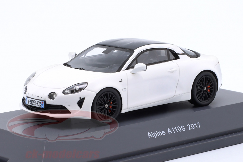 Schuco 1:43 Alpine A110S Año de construcción 2017 blanco 450928400 modelo coche 450928400 ...