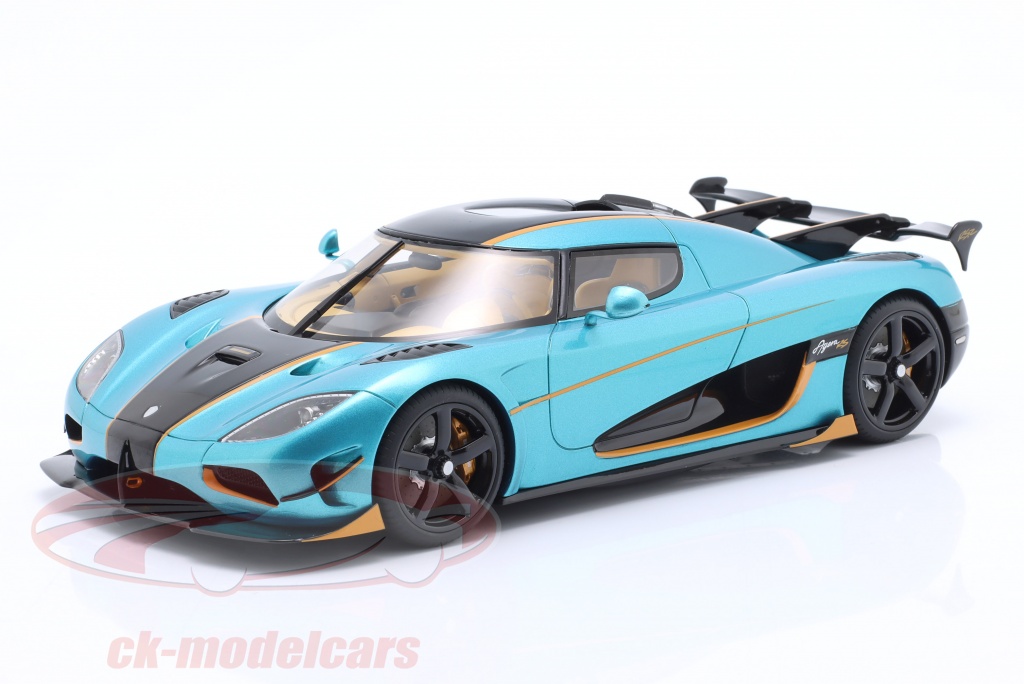 GT-SPIRIT 1:18 Koenigsegg Agera RSR year 2016 turquoise / black GT390 ...