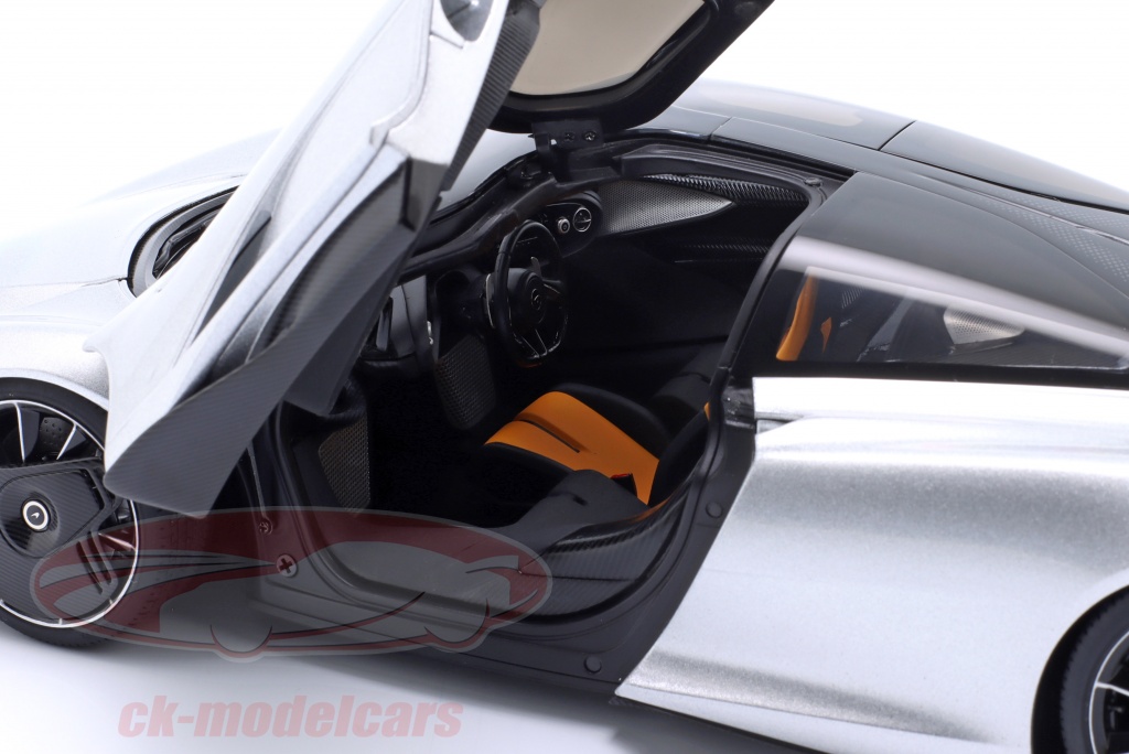 AUTOart 1:18 McLaren Speedtail year 2020 supernova silver 76090 model ...