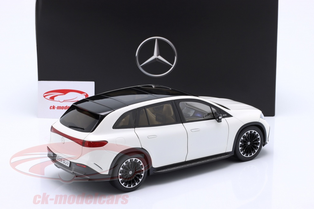 NZG 1:18 Mercedes-Benz EQS SUV (X296) Baujahr 2022 diamantweiß B66960590 Modellauto B66960590