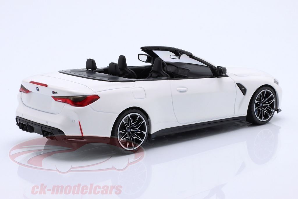 Minichamps 1:18 BMW M4 コンバーチブル (G83) 建設年 2021 白 155021031 モデル 車 ...