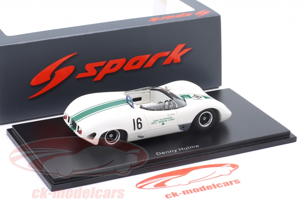 Spark 1:43 Brabham BT8 #16 Sieger Tourist Trophy 1965 Denny Hulme S7085 ...