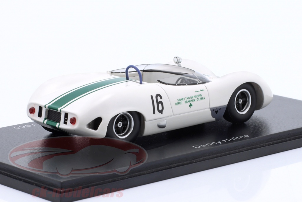 Spark 1:43 Brabham BT8 #16 勝者 Tourist Trophy 1965 Denny Hulme S7085 モデル 車 S7085 9580006970855
