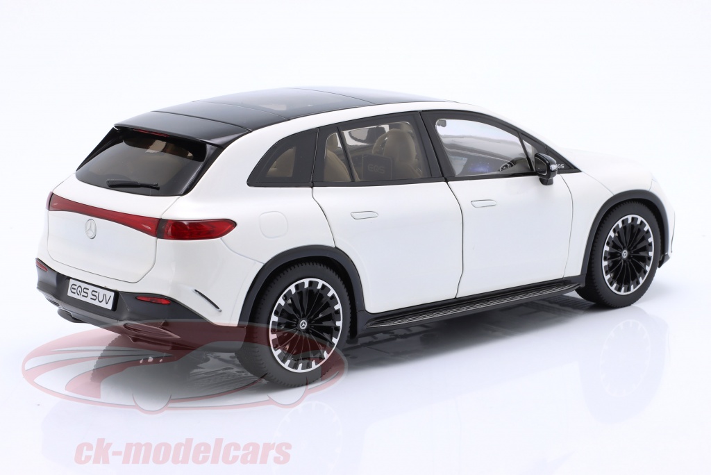 NZG 1:18 Mercedes-Benz EQS SUV (X296) Baujahr 2022 diamantweiß B66960590 Modellauto B66960590