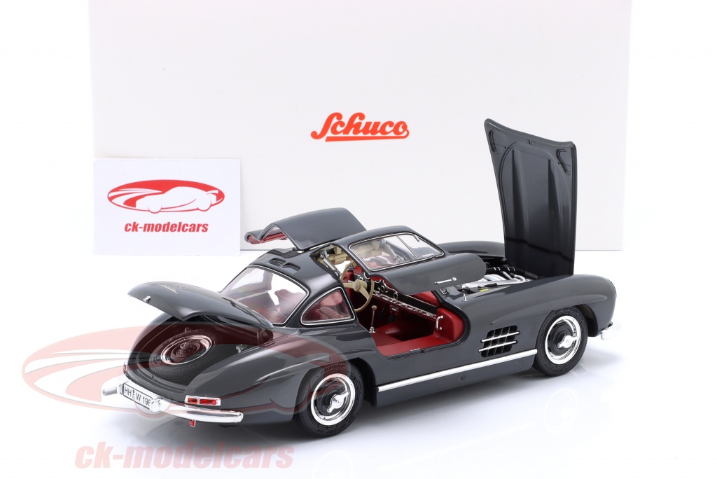 Schuco 1:18 Mercedes-Benz 300 SL Coupe (W198) Grigio 450045100 modello ...