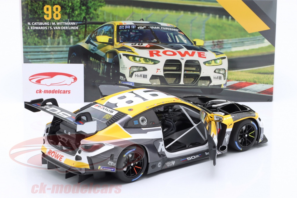 Minichamps 1:18 BMW M4 GT3 #98 24h Nürburgring 2022 Rowe Racing ...