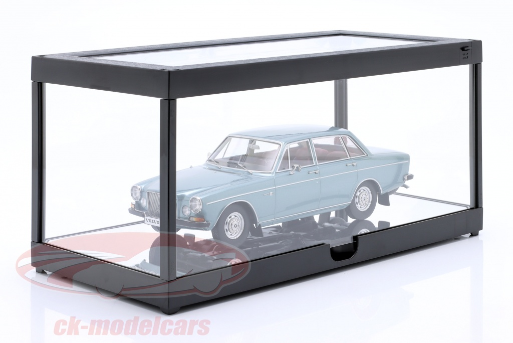 Single showcase black with LED lighting for scale 1:18 Triple9 T9 ...