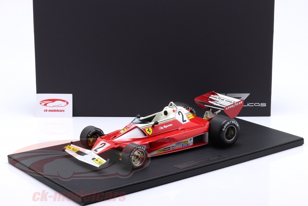 GP Replicas 1:12 Clay Regazzoni Ferrari 312T2 #2 2ème Belgique GP ...