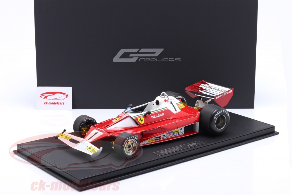 GP Replicas 1:12 Niki Lauda Ferrari 312T2 #1 优胜者 摩纳哥 GP 公式 1 1976 GP12 ...
