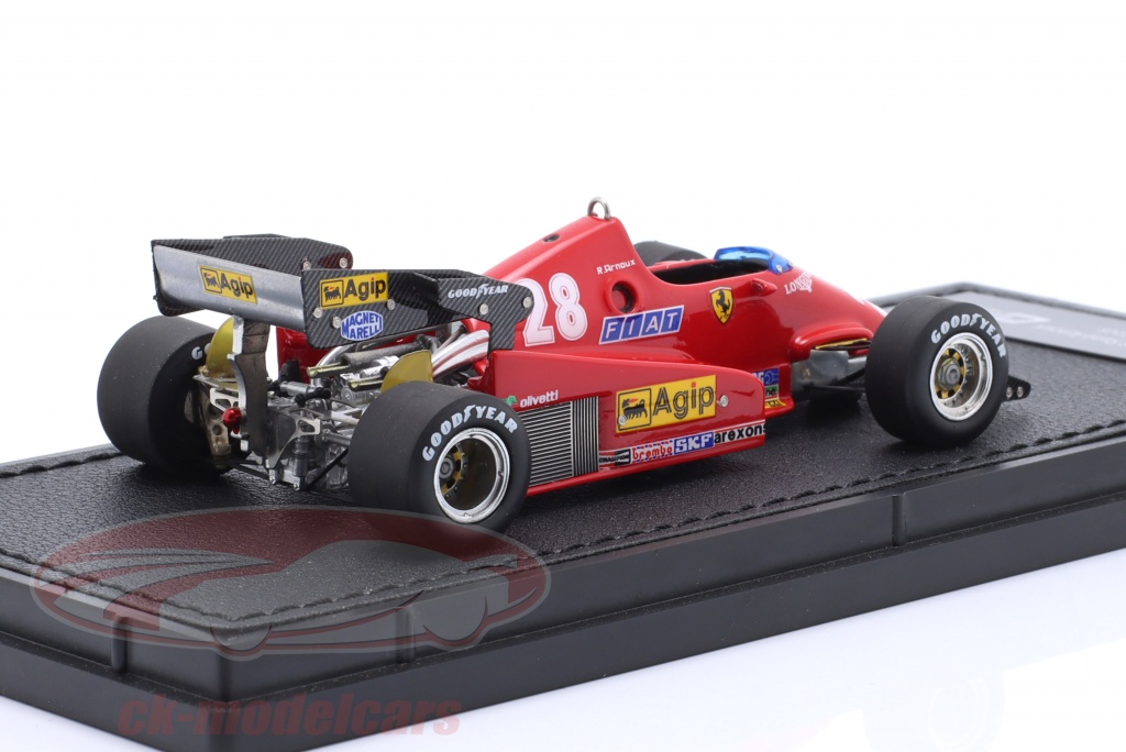 GP Replicas 1:43 Rene Arnoux Ferrari 126C2B #28 formule 1 1983 GP43 ...