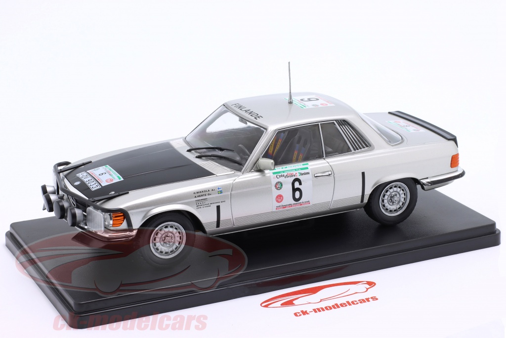 Altaya 1:24 Mercedes-Benz 450 SLC #6 победитель Rallye Bandama 1979 ...