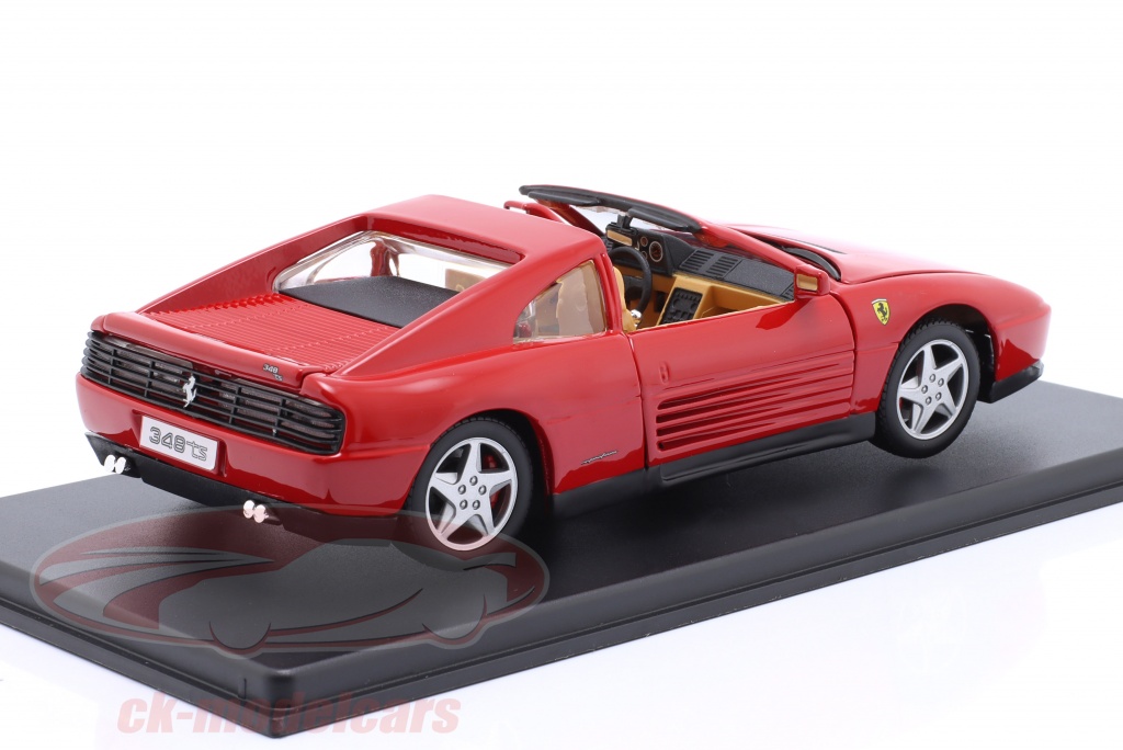 Bburago 1:24 Ferrari 348 TS year 1989 red AB24F026 model car AB24F026