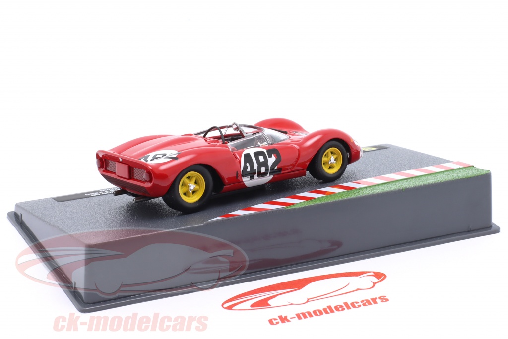 Altaya 1:43 Ferrari Dino 206 SP #482 Winner Cesana-Sestriere 1965 L ...