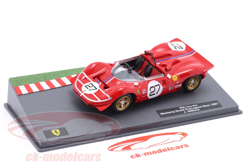 Altaya 1:43 Ferrari 350 #27 Monterey GP Can-Am Laguna Seca 1967 J ...