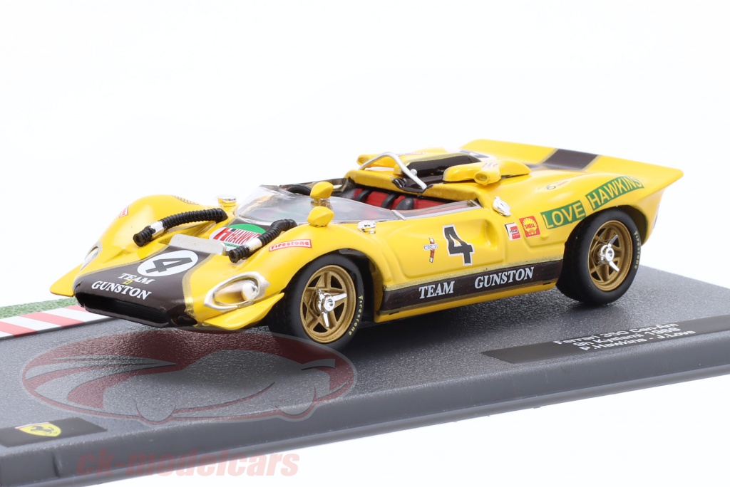 Altaya 1:43 Ferrari 350 Can-Am #4 3rd 9h Kyalami 1968 P. Hawkins, J ...