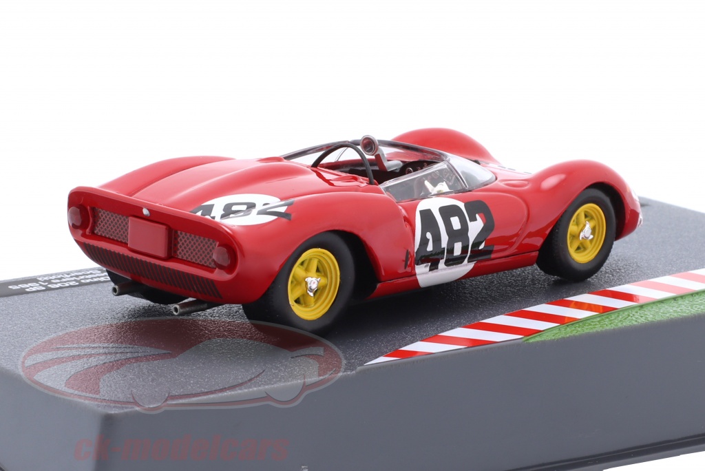 Altaya 1:43 Ferrari Dino 206 SP #482 Sieger Cesana-Sestriere 1965 L ...