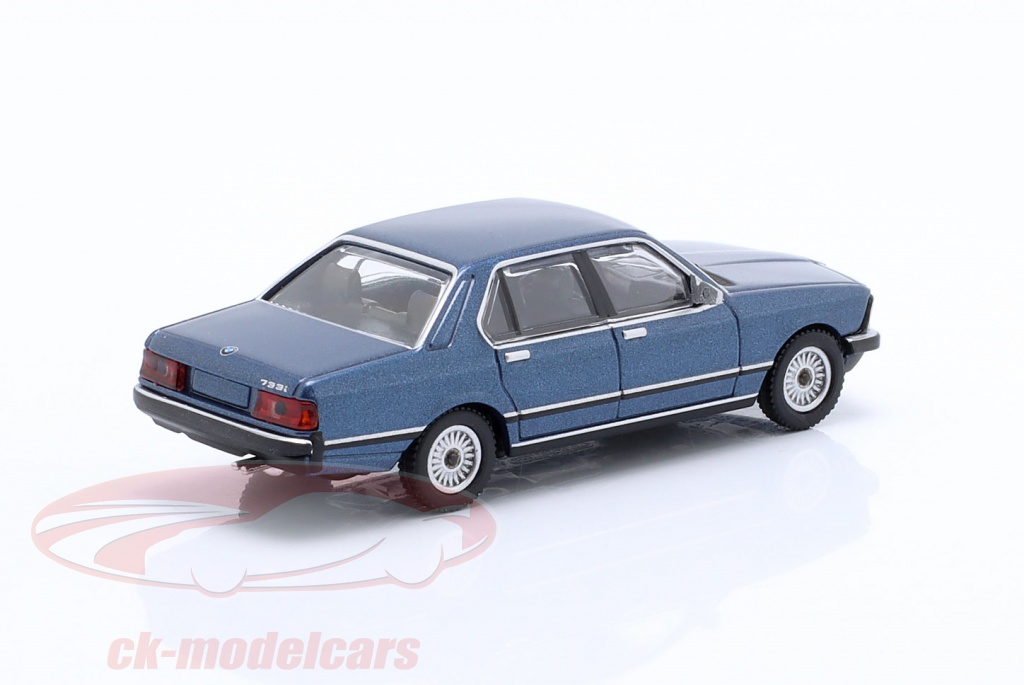 Minichamps 1:87 BMW 733I (E23) 建設年 1977 青 メタリックな 870020402 モデル 車 ...