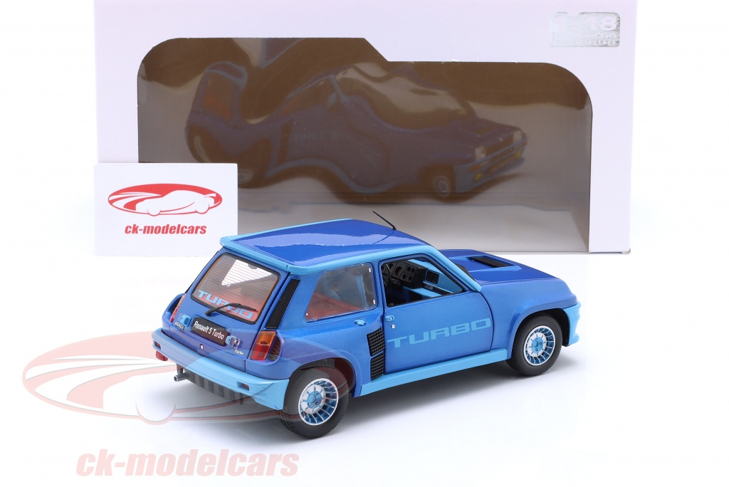 Solido 1:18 Renault 5 Turbo Bouwjaar 1981 blauw S1801308 model auto ...