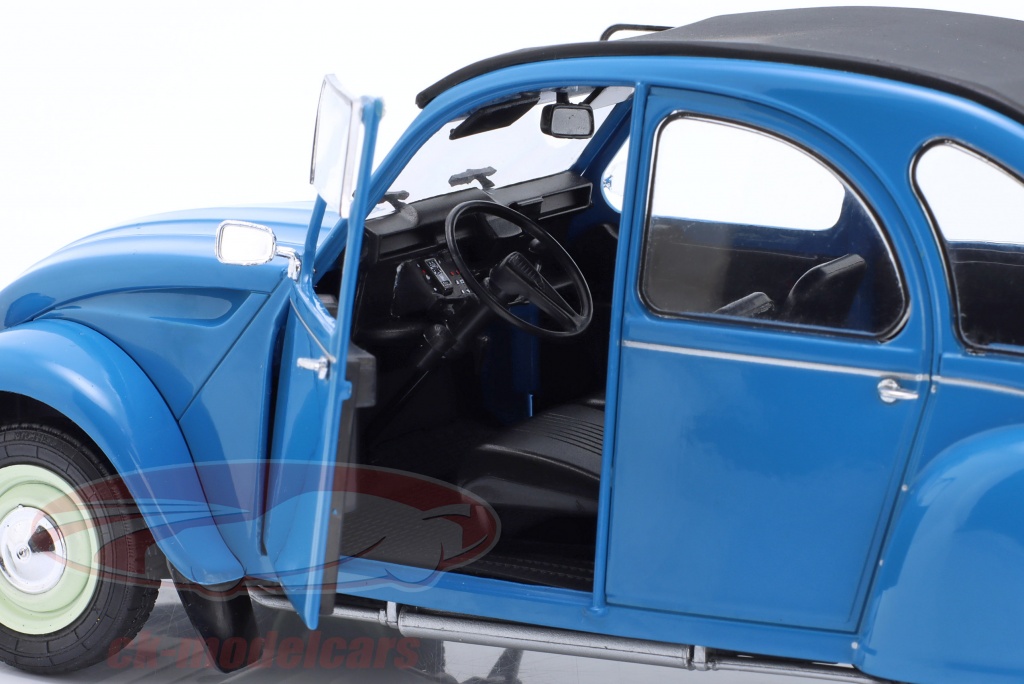 Solido 1:18 Citroen 2CV6 Année de construction 1982 bleu S1805026 ...