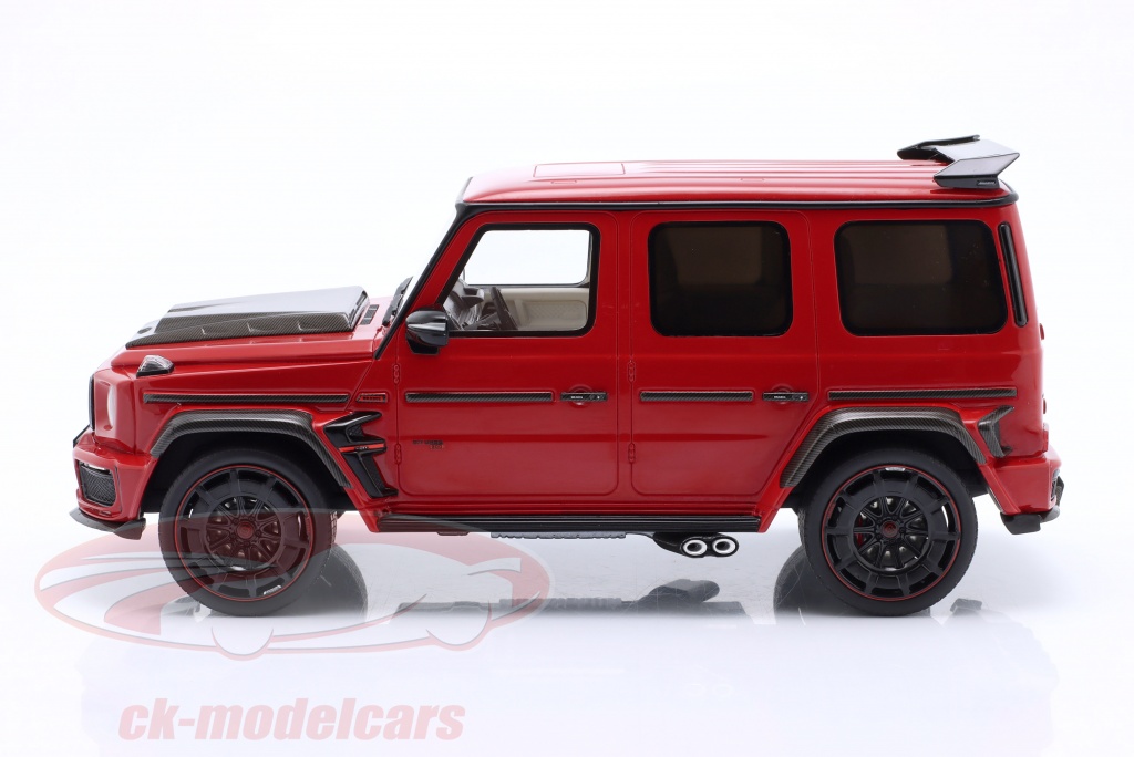GT-SPIRIT 1:18 Mercedes-Benz G 班级 G900 Brabus Rocket 建设年份 2022 红色的 ...