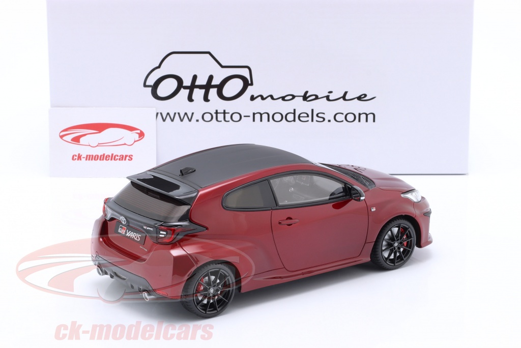 Ottomobile 1:18 Toyota Yaris GR 建設年 2021 赤 メタリックな OT1003 モデル 車 OT1003 9580010220786