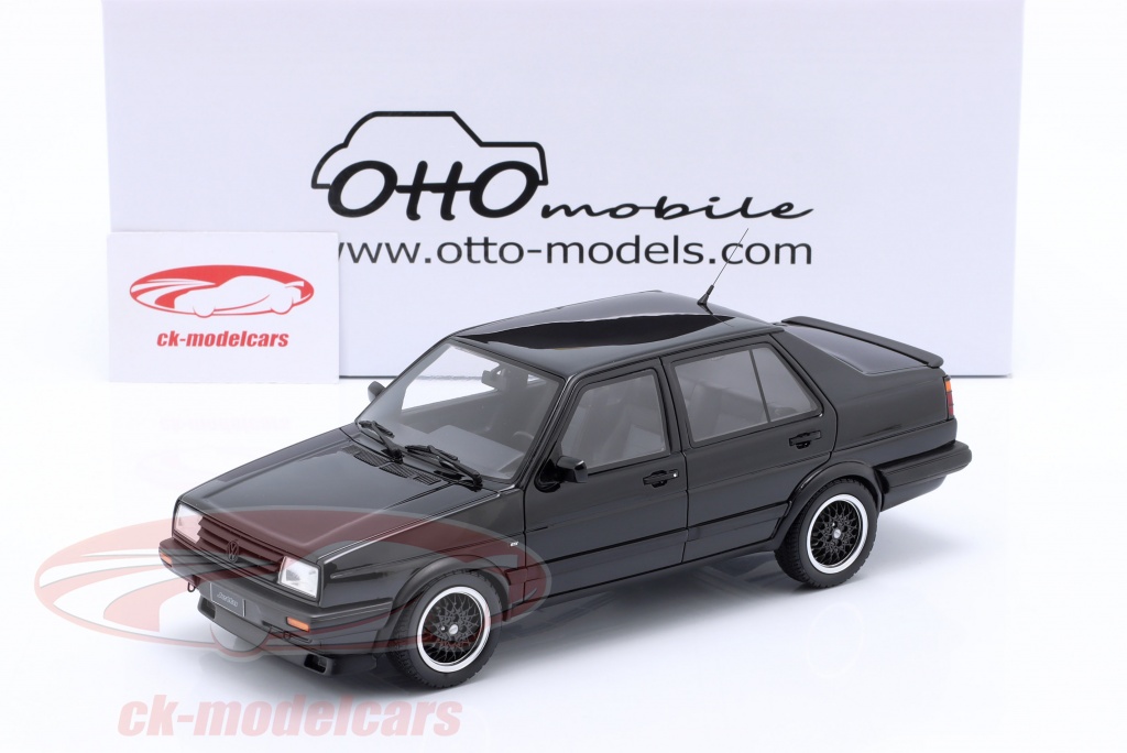Ottomobile 1:18 Volkswagen VW Jetta MK2 year 1987 black OT1021 model car OT1021 9580010213146