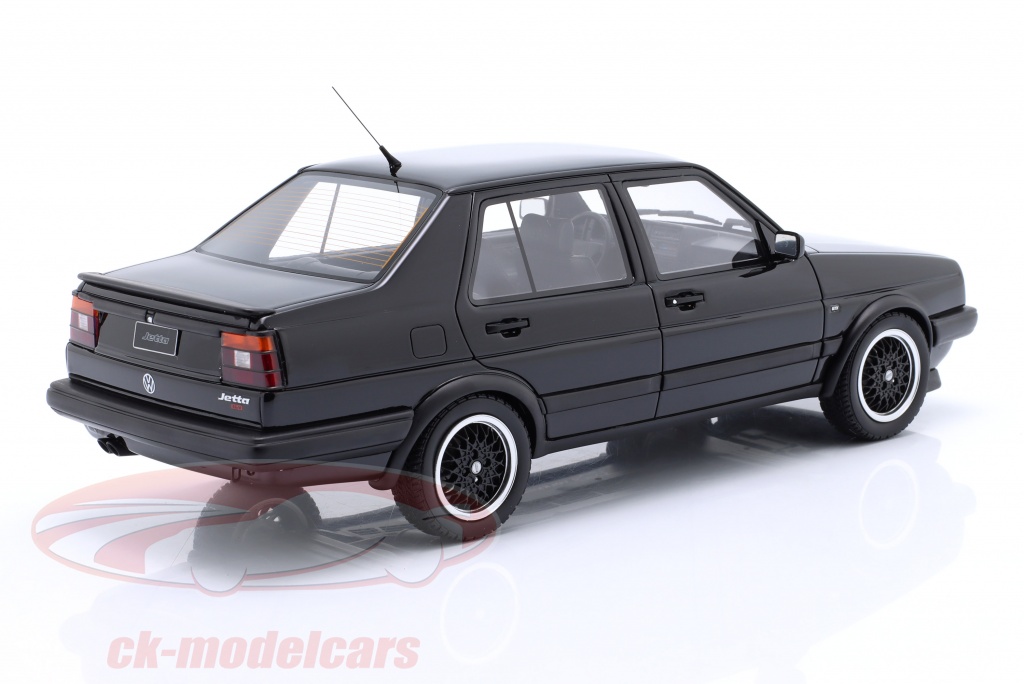 Ottomobile 1:18 Volkswagen VW Jetta MK2 year 1987 black OT1021 model car OT1021 9580010213146