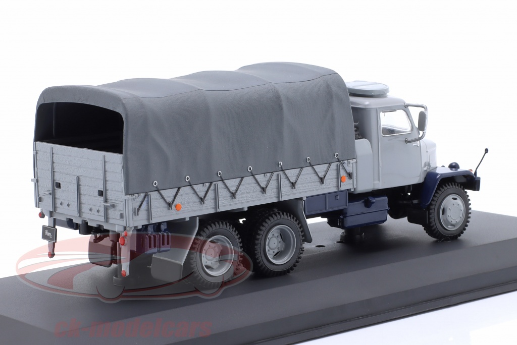 Ixo 1:43 Praga V3S 6WD Pritschen-LKW mit Plane Baujahr 1962 grau ...