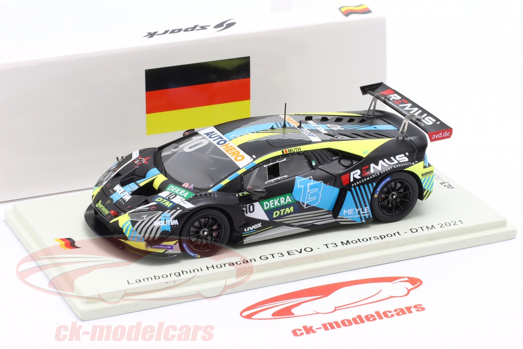 Spark 1:43 Lamborghini Huracan GT3 Evo #10 DTM 2021 Esteban Muth SG793 ...