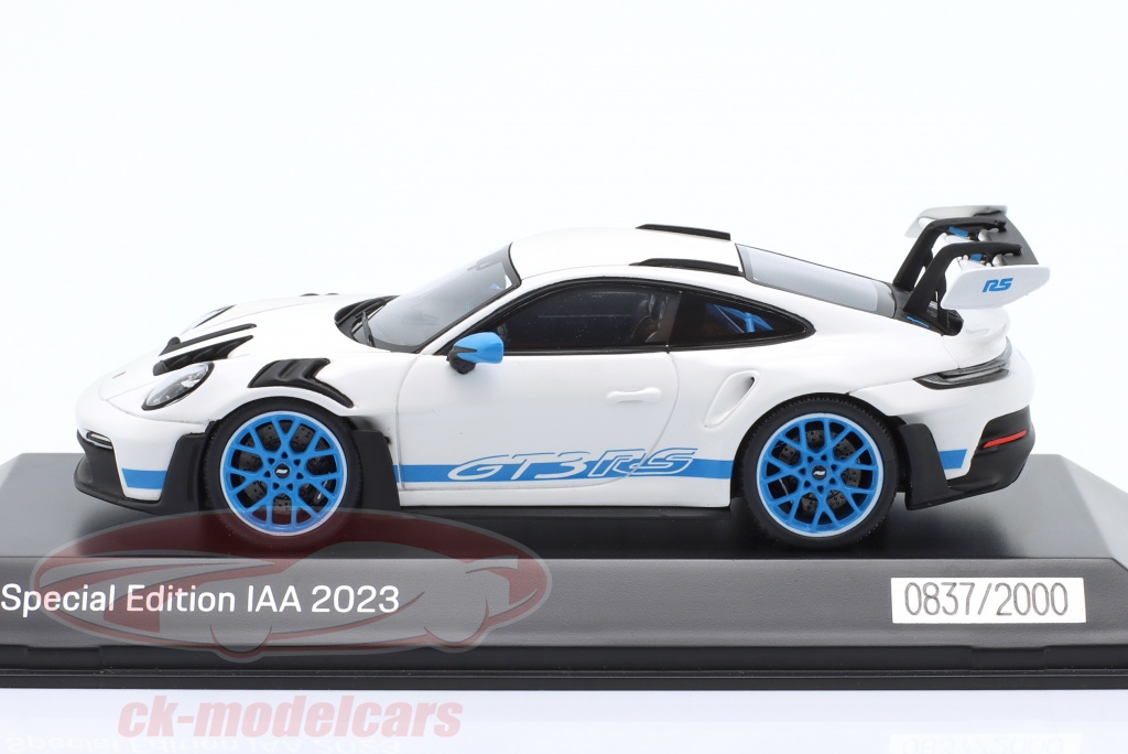 Spark 1:43 Porsche 911 (992) GT3 RS Especial edición IAA 2023 blanco ...