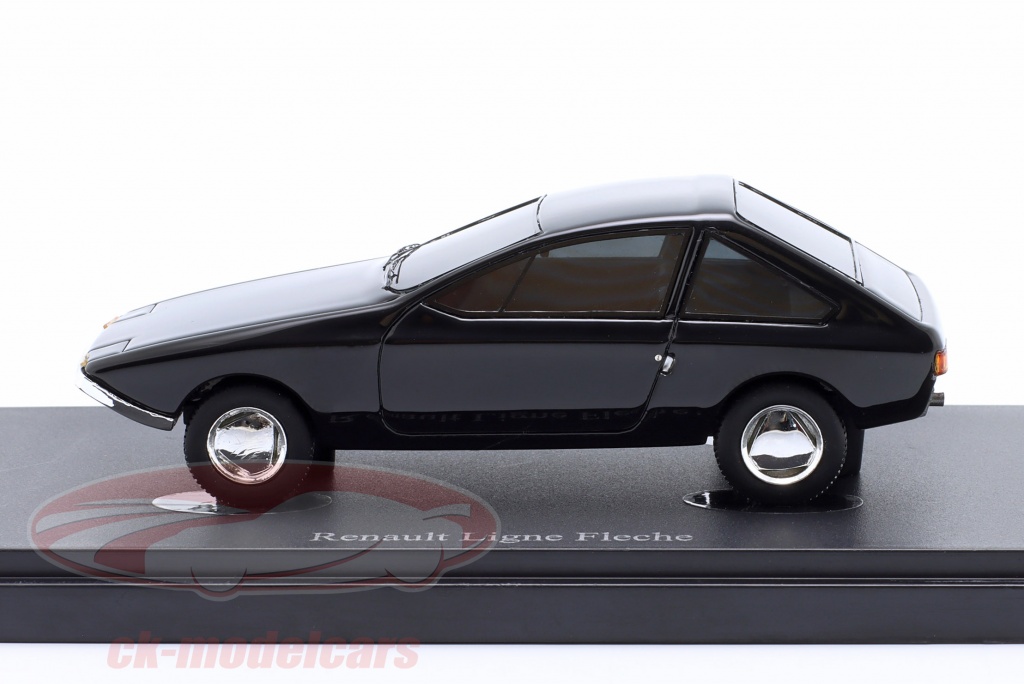 AutoCult 1:43 Renault Ligne Fleche 建设年份 1963 黑色的 06058 模型 汽车 06058