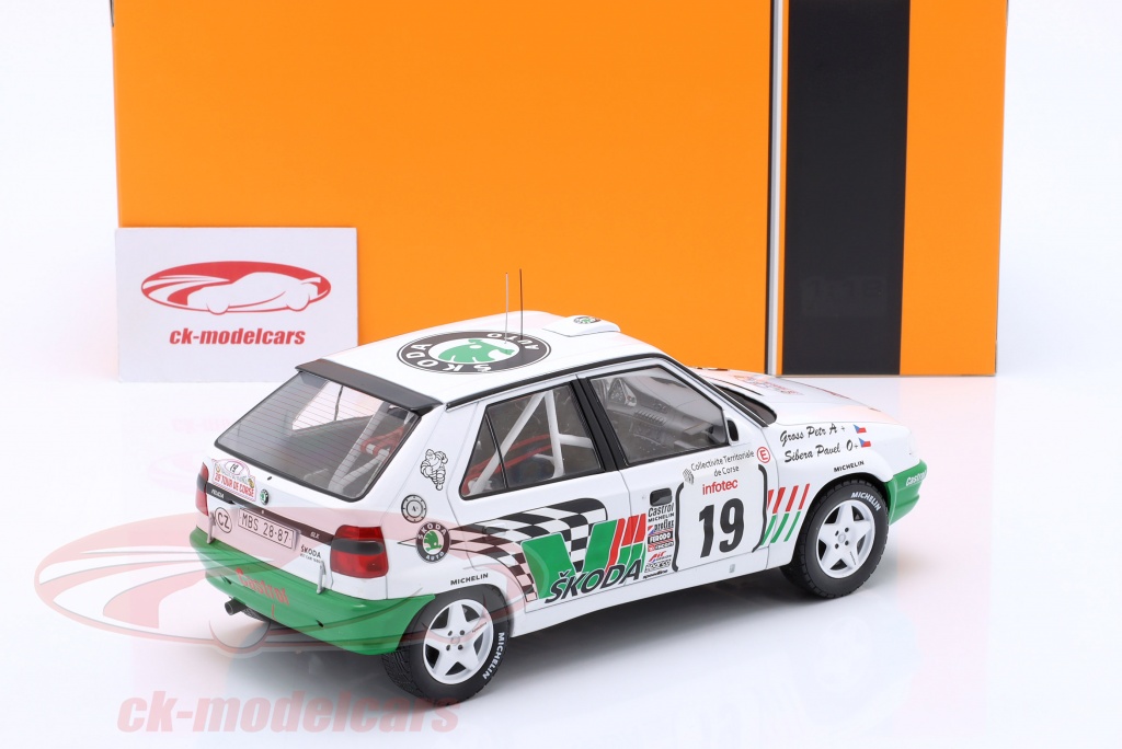 Ixo 1:18 Skoda Felicia Kit Car #19 Rallye Tour de Corse 1995 Sibera ...