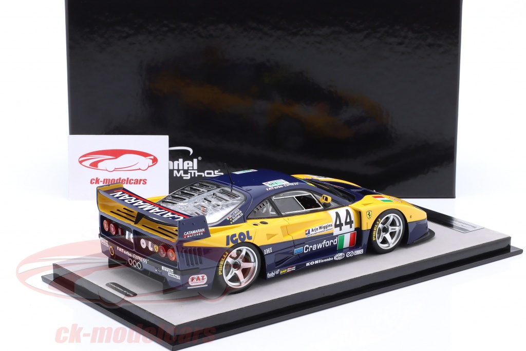 Tecnomodel 1:18 Ferrari F40 GTE #44 24h LeMans 1996 Della Noce ...