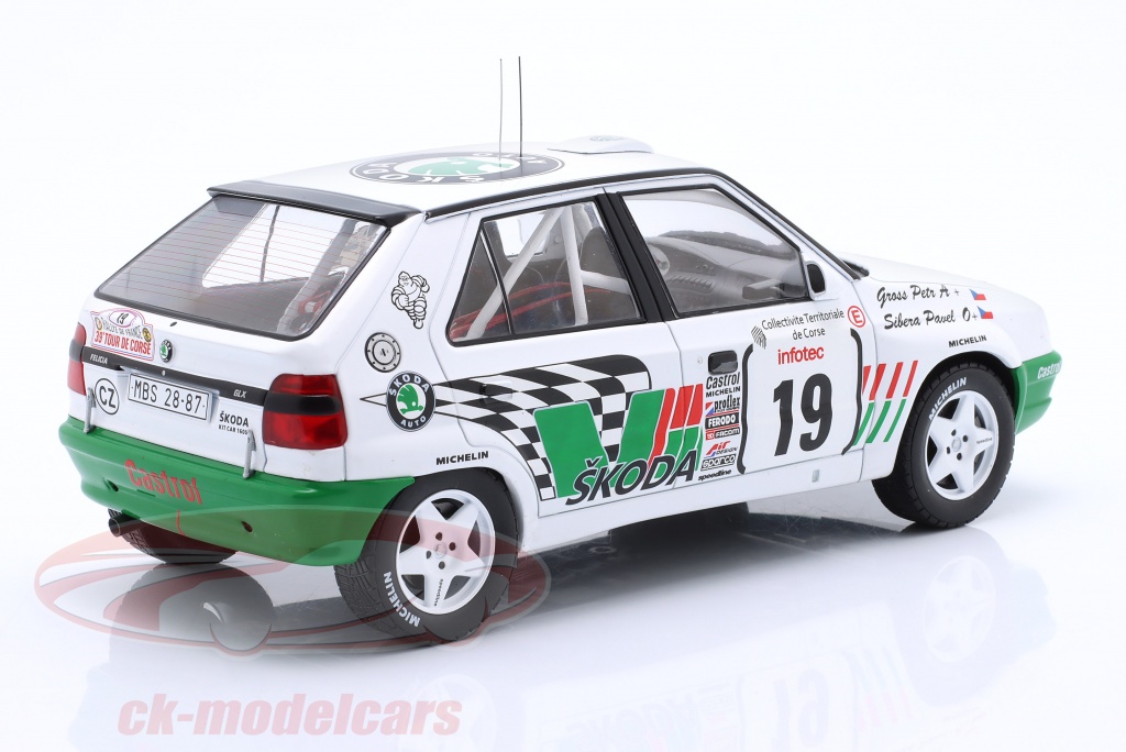 Ixo 1:18 Skoda Felicia Kit Car #19 Rallye Tour de Corse 1995 Sibera ...