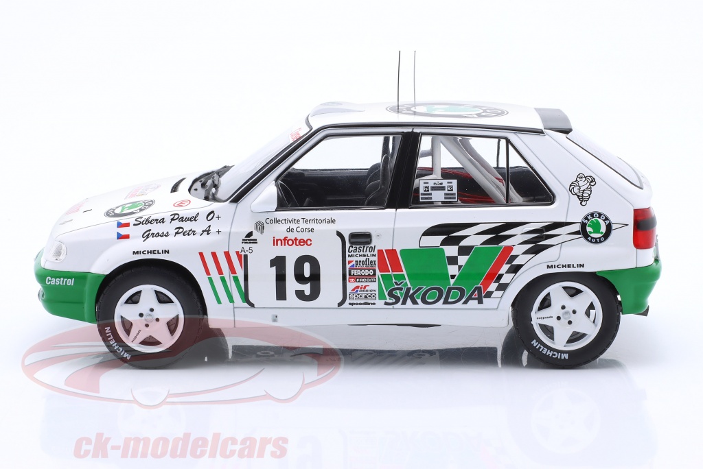 Ixo 1:18 Skoda Felicia Kit Car #19 Rallye Tour de Corse 1995 Sibera ...