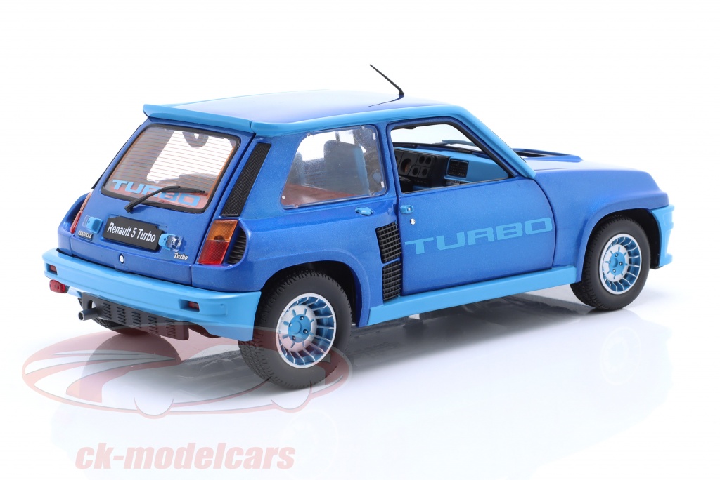 Solido 1:18 Renault 5 Turbo Bouwjaar 1981 blauw S1801308 model auto ...