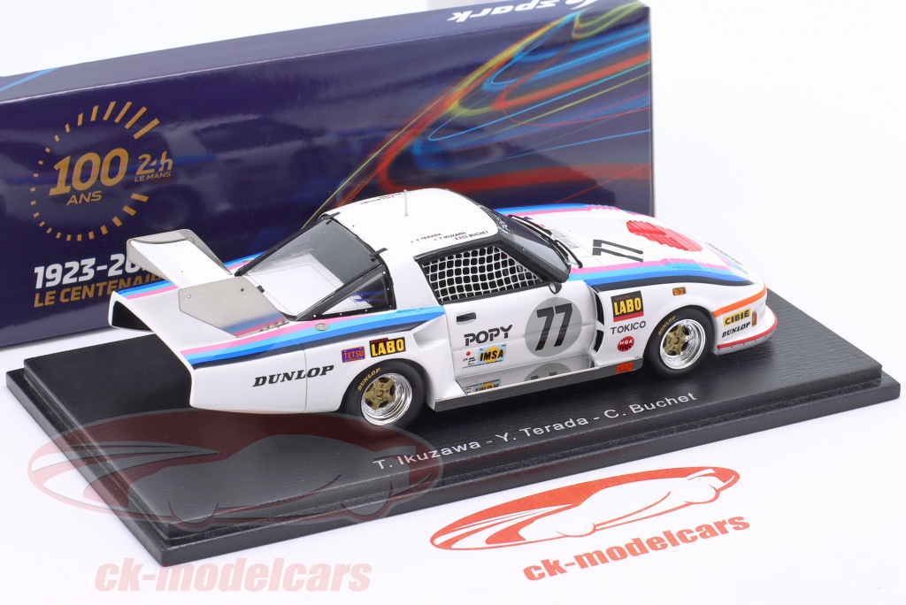 Spark 1:43 Mazda RX-7 #77 24h LeMans 1979 Ikuzawa, Terada, Buchet S9471 ...