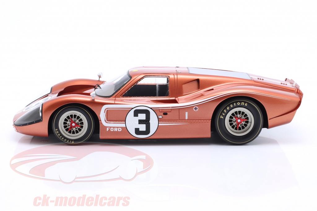 Spark 1:18 Ford GT40 MK IV #3 24h LeMans 1967 Andretti, Bianchi 18S682 ...