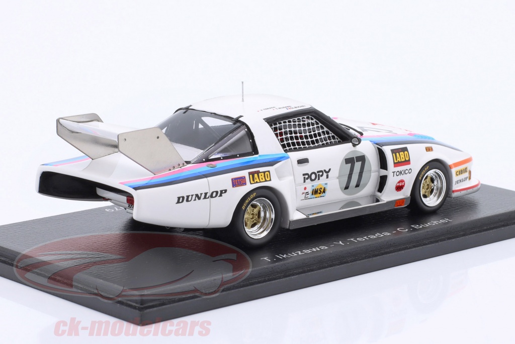 Spark 1:43 Mazda RX-7 #77 24h LeMans 1979 Ikuzawa, Terada, Buchet S9471 ...