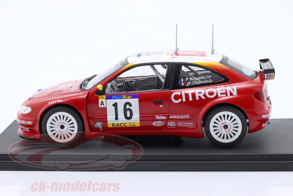 Altaya 1:24 Citroen Xsara Kit Car #16 Winner Rallye Catalunya 1999 ...