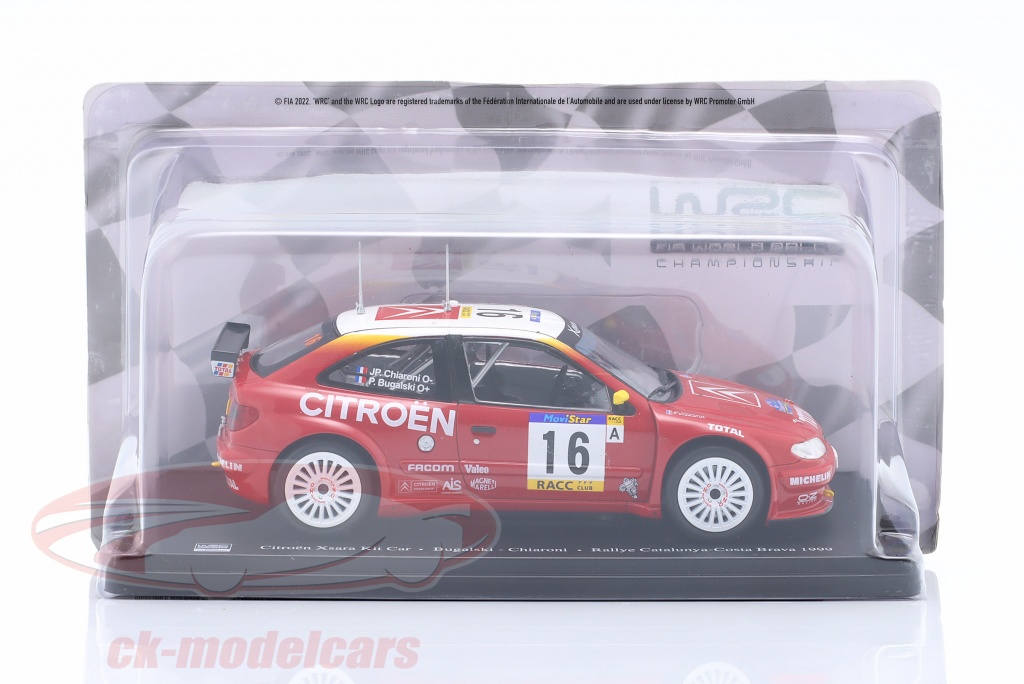 Altaya 1:24 Citroen Xsara Kit Car #16 Winner Rallye Catalunya 1999 ...