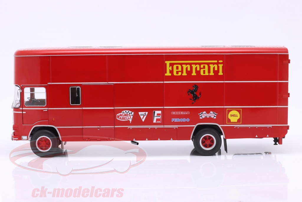 CMR 1:18 OM Fiat 150 Rolfo Scuderia Ferrari Race Car Transporter of the ...