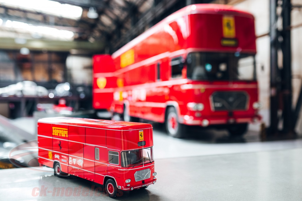 CMR 1:18 OM Fiat 150 Rolfo Scuderia Ferrari Race Car Transporter of the ...