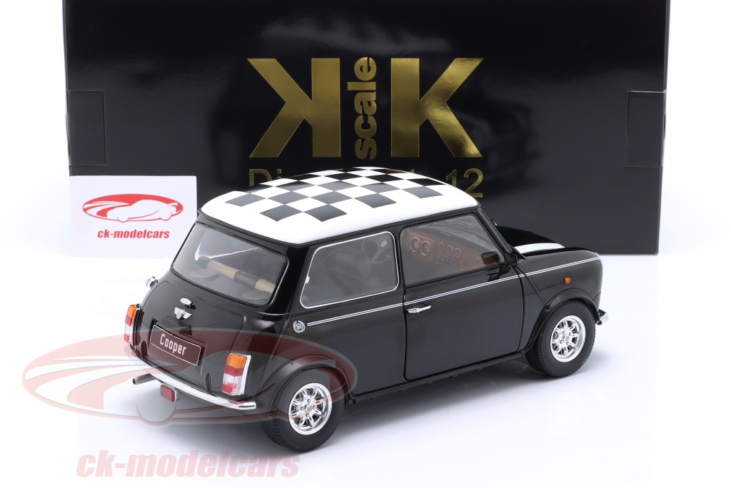 KK-Scale 1:12 Mini Cooper LHD клетчатый черный / белый KKDC120055L ...