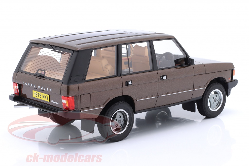 Cult Scale Models 1:18 Land Rover Range Rover Classic Vogue 1990 brun ...